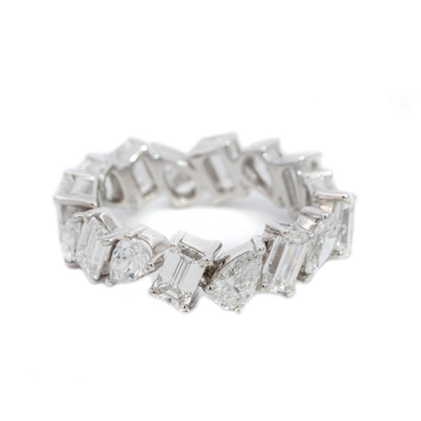 3ct Emerald Cut Lab Diamond Ring with Hidden Halo – Zermatt Diamonds